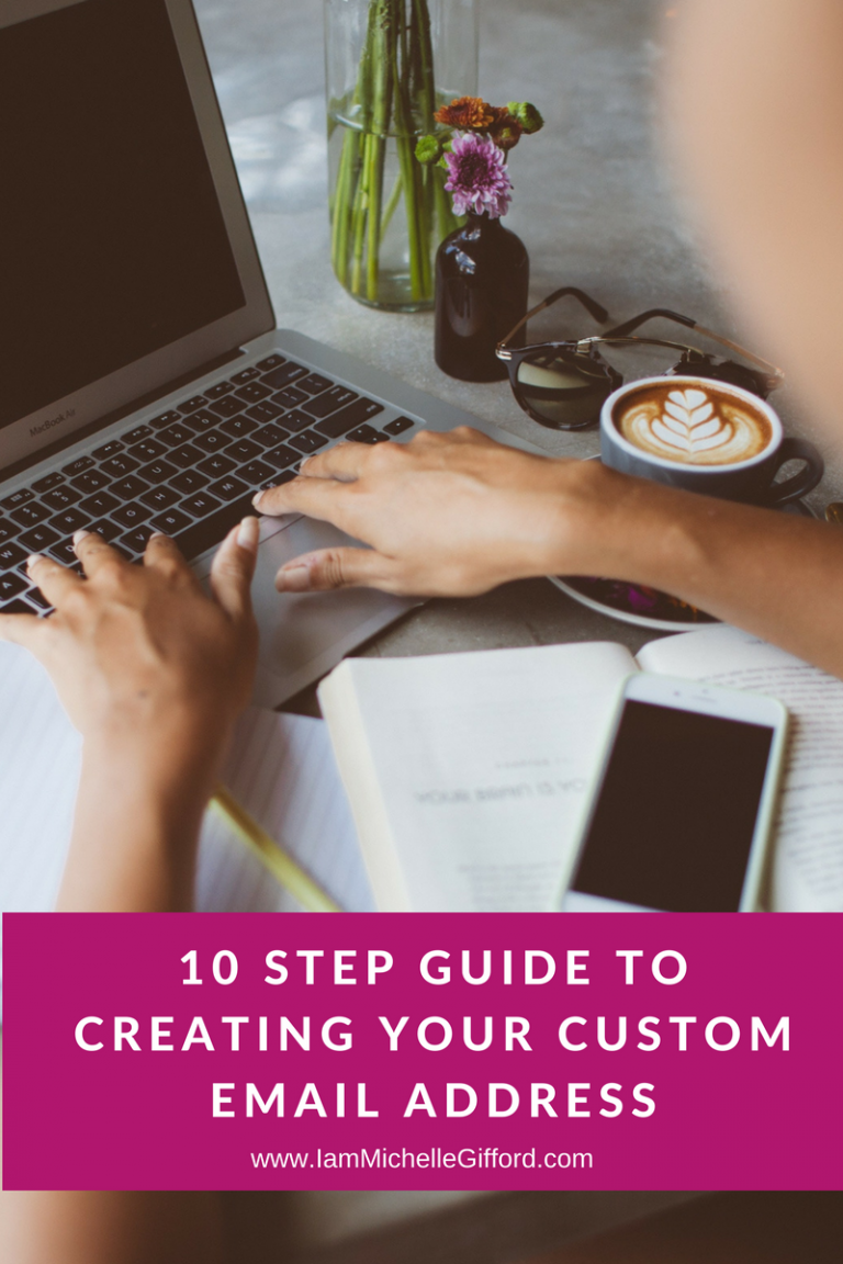 How to Create a Custom Business Email Address • Michelle Gifford Creative