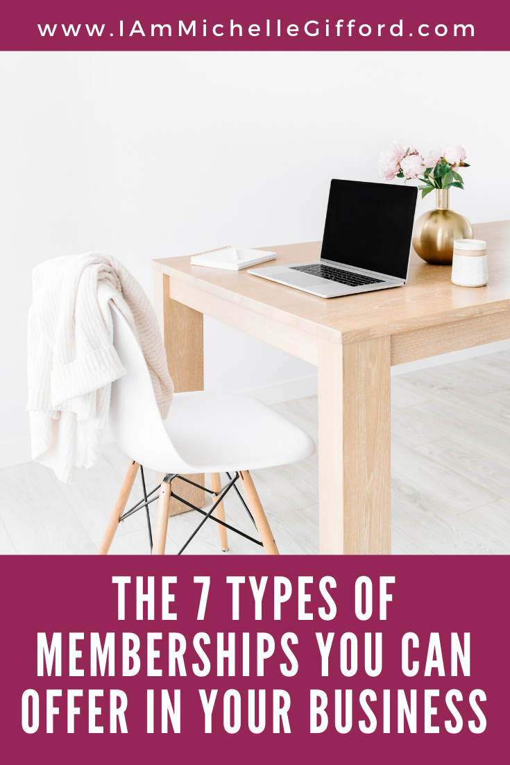 The 7 Types of Memberships You Can Offer • Michelle Gifford Creative