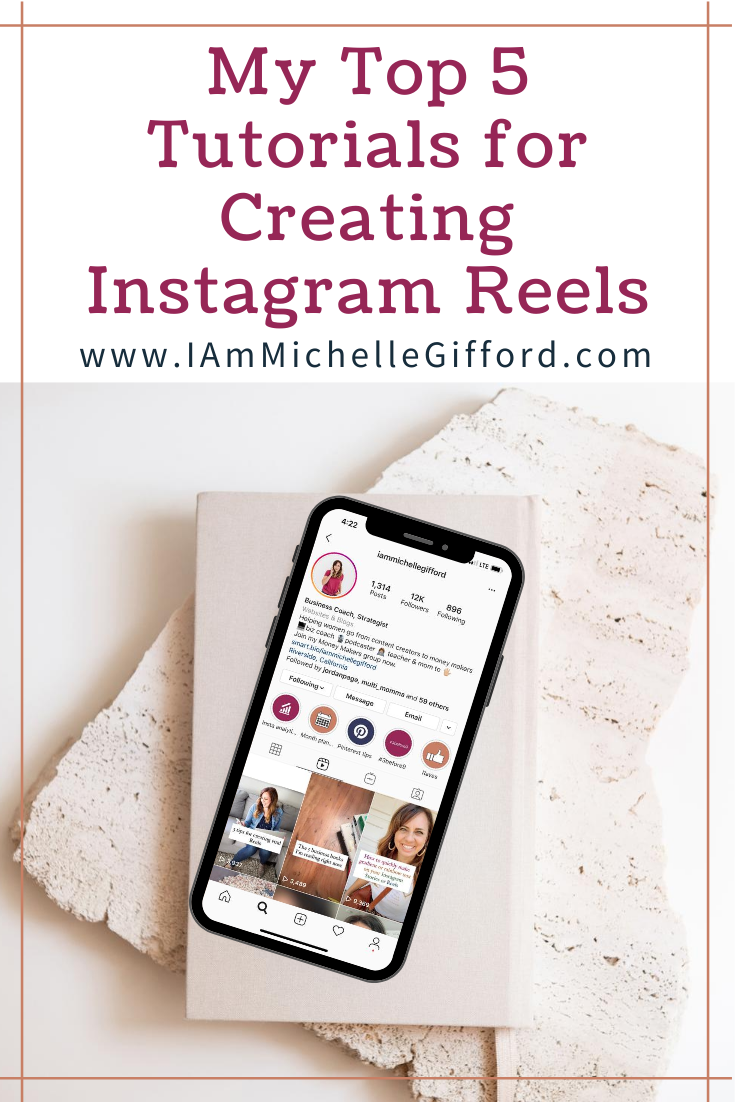 Top 5 Instagram Reels Tutorials • Michelle Gifford Creative