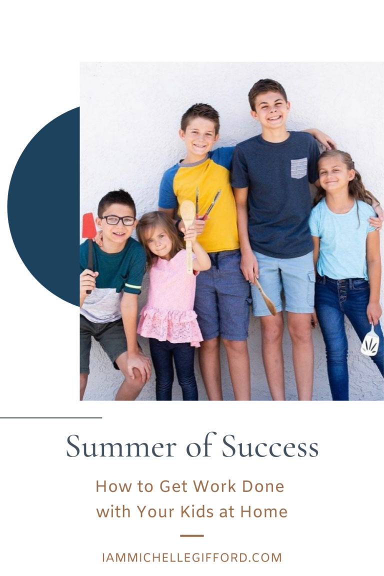 How to Have a Summer of Success • Michelle Gifford Creative