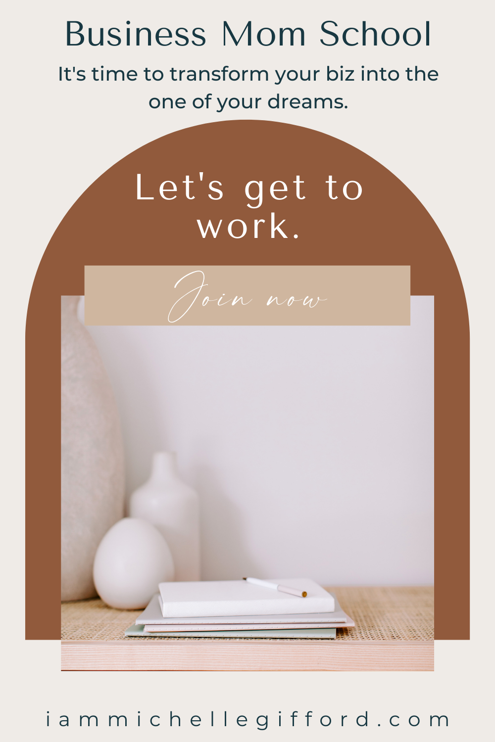 Welcome to the Business Mom School • Michelle Gifford Creative