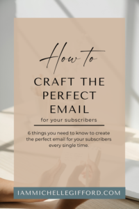 The Formula for the Perfect Email • Michelle Gifford Creative