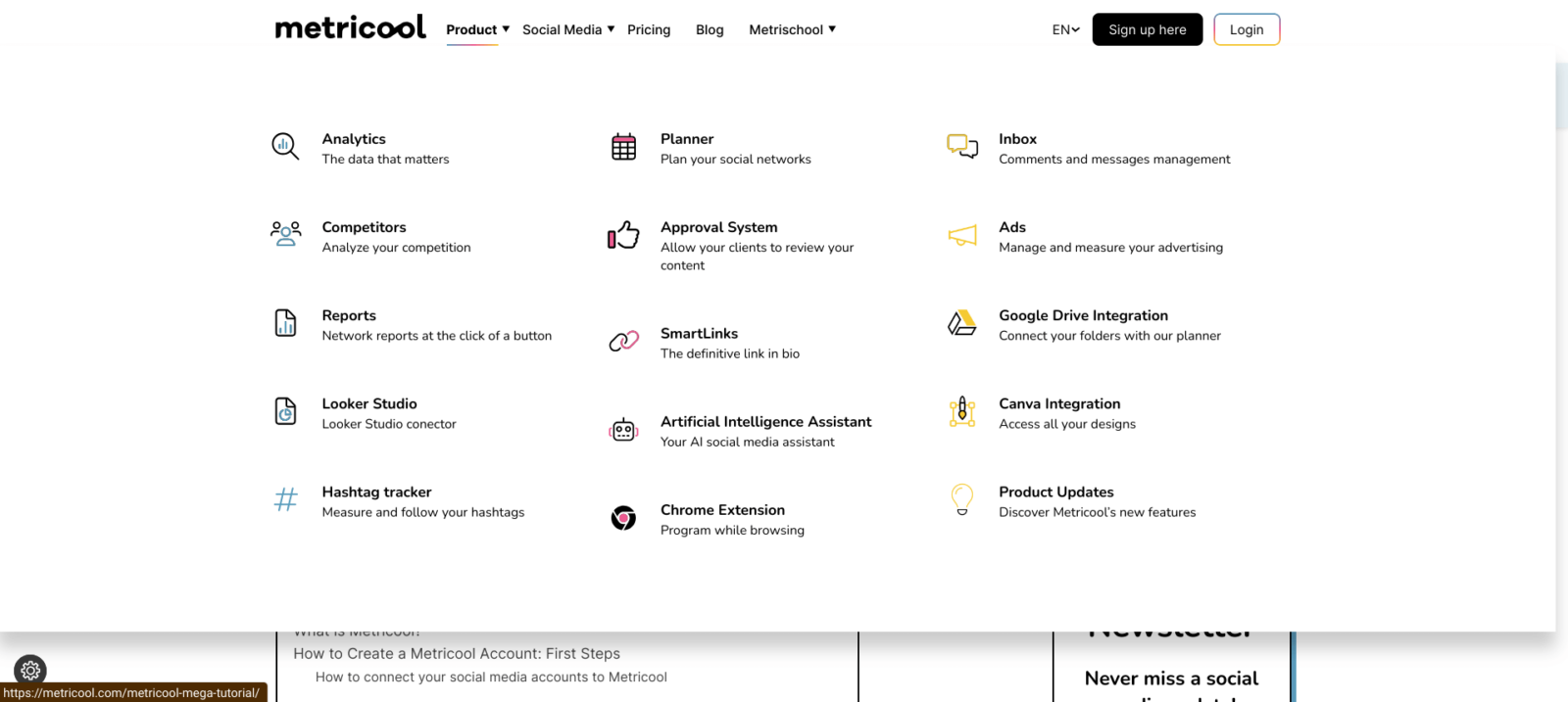 Metricool - Overview, Features, Pricing, and More • Michelle Gifford ...