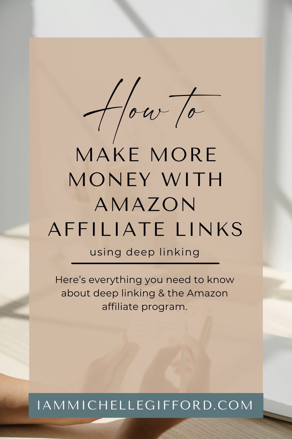 All About the Amazon Affiliate Marketing Program • Michelle Gifford ...